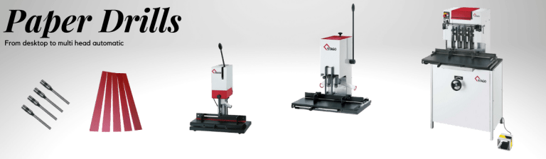 Paper Drills - Walter Nash Print Finishing Equipment