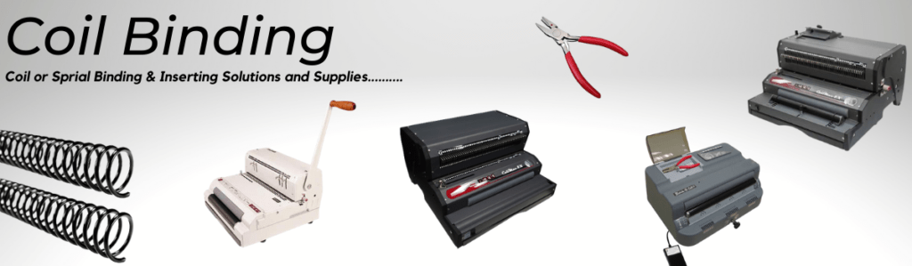 Coil Binding -Spiral Binding - Walter Nash - Print Finishing Equipment